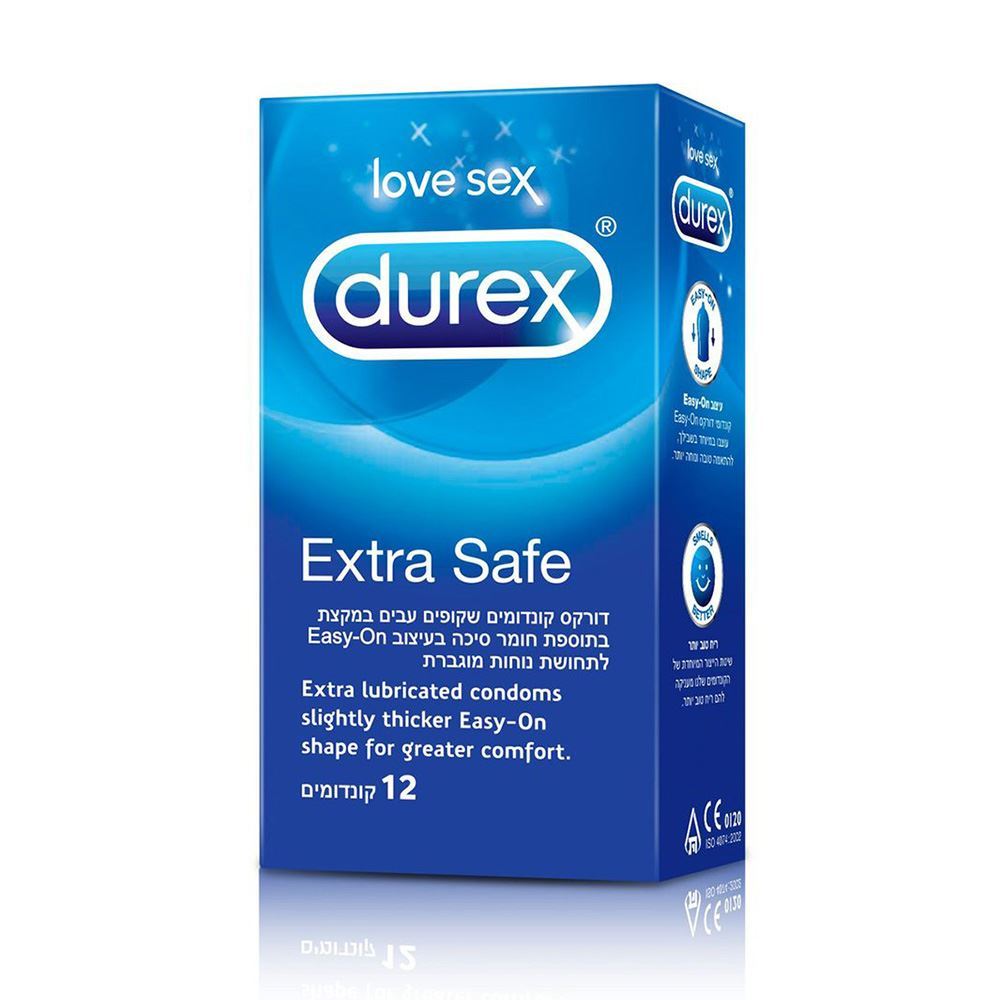 דורקס Extra Safe קונדומים | חנות סקס בחיפה